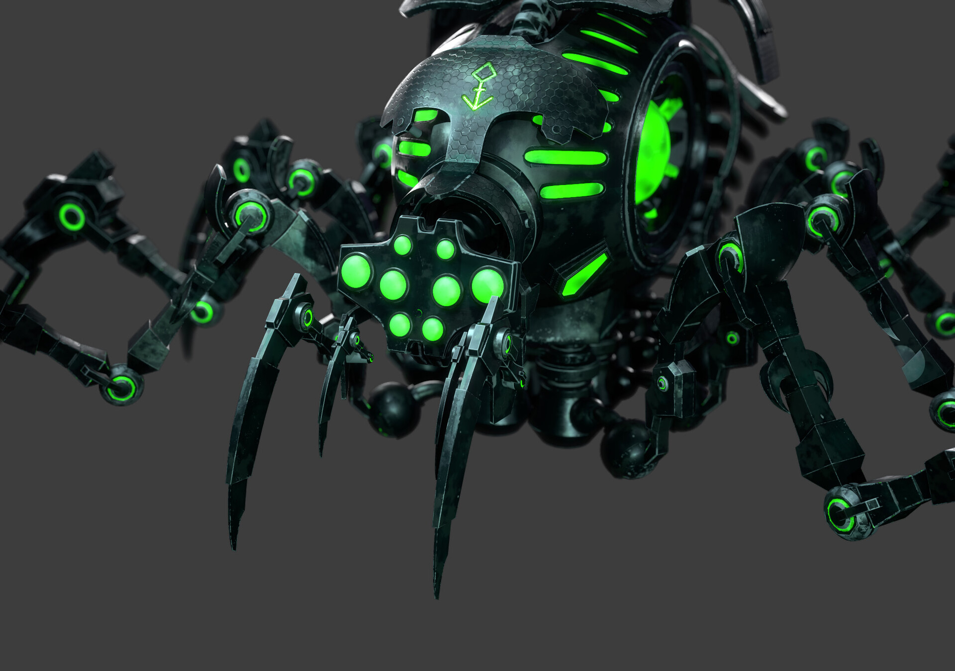 ArtStation - Necron Spider Fan Art by Kelvin