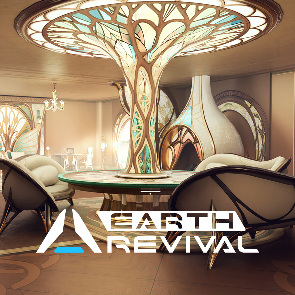 ArtStation - Earth Revival ：Indoor1