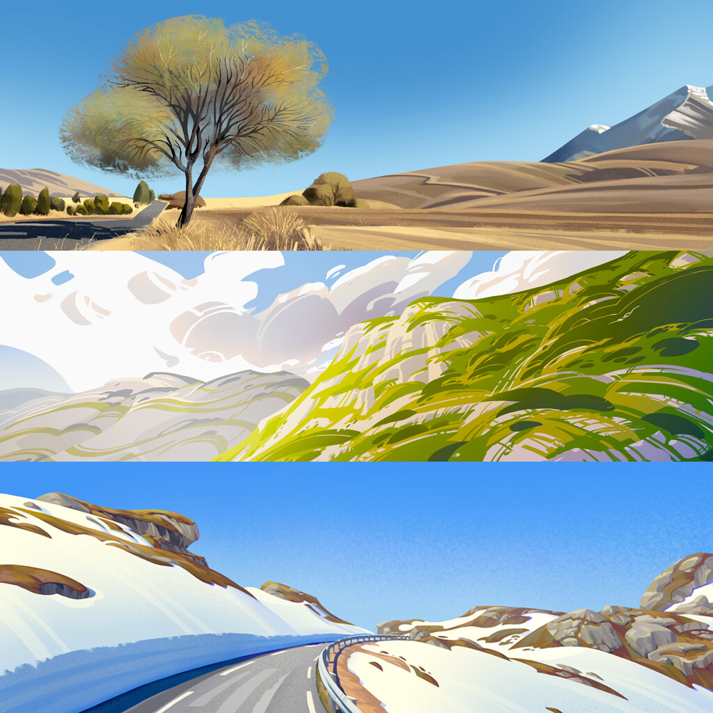 ArtStation - virtual plein air