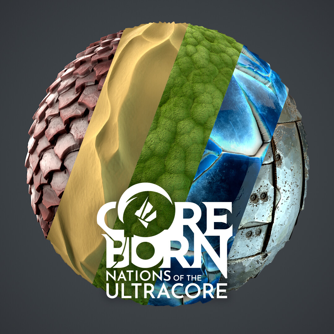 ArtStation - Coreborn - Stylized Materials Collection