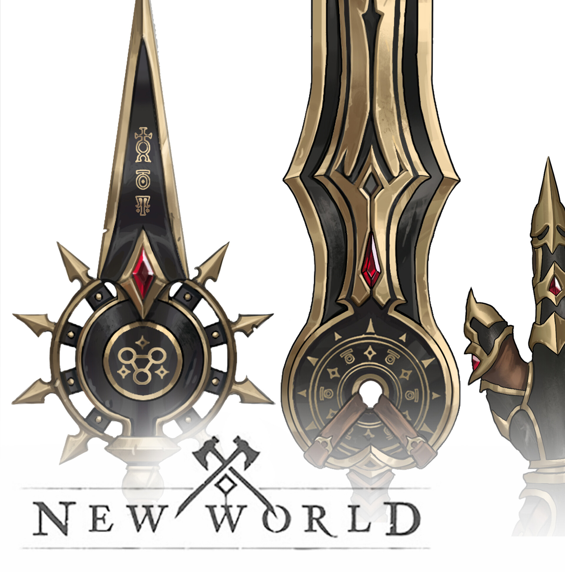 ArtStation - Dark Academy of Hecate Weapons