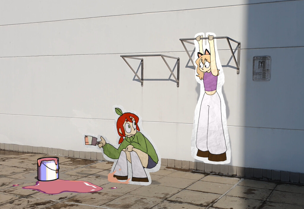 ArtStation - Pomme and Cookie Silly Hour