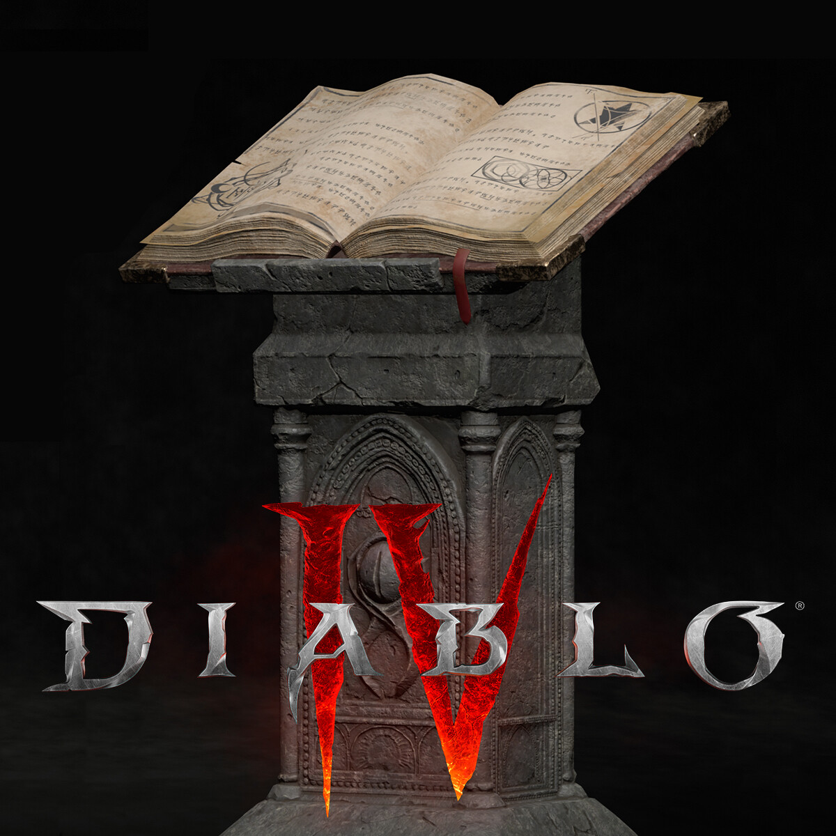 ArtStation - Diablo 4- Bookstand