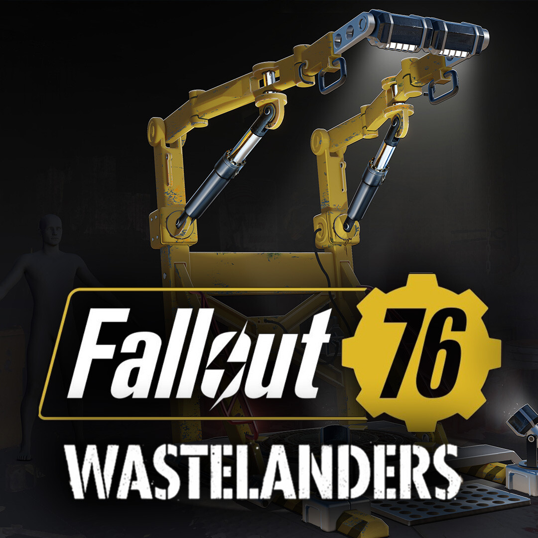 ArtStation - Power Armor Display Rack (Fallout 76 Wastelanders)