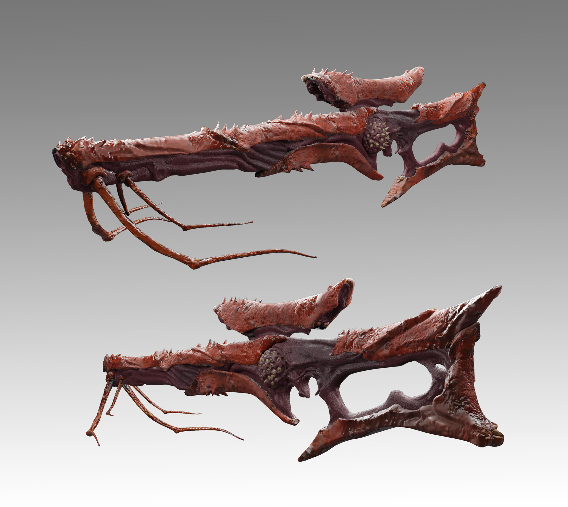 ArtStation - Crab Rifle
