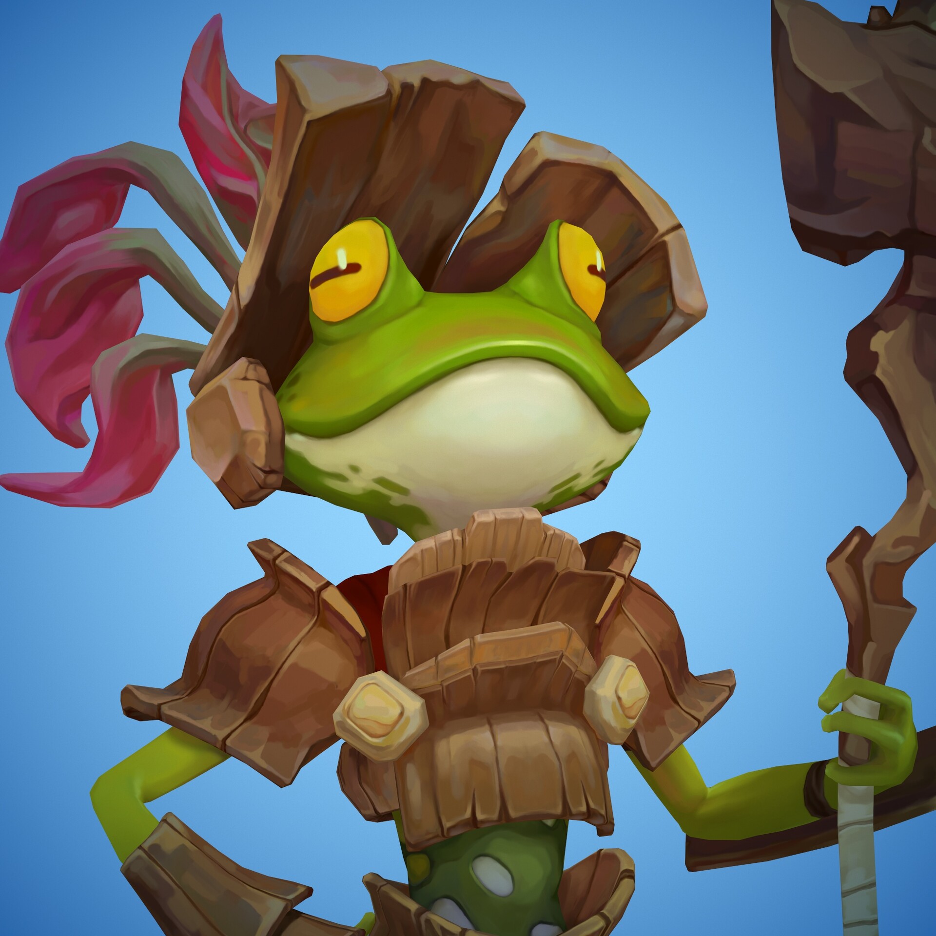 ArtStation - Brave Frog