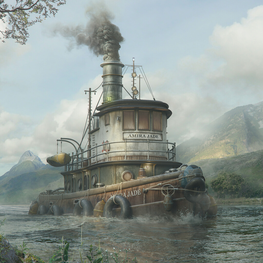 ArtStation - Tugboat