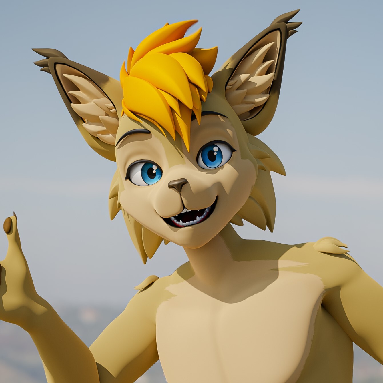 ArtStation - Furry 3D Avatar Commission