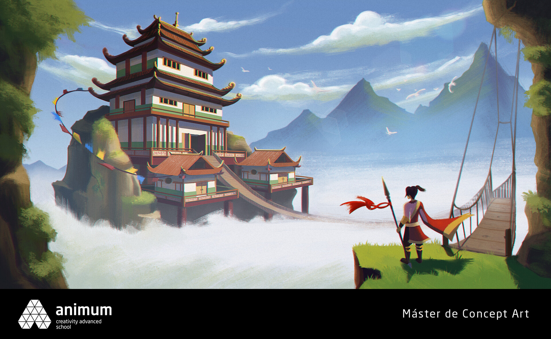 ArtStation - Final proyect: ANIMUM Character Concept art master, Module 2