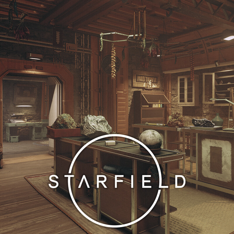 ArtStation - Starfield - Akila City - Commercial Pt1