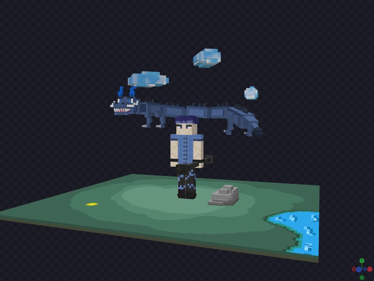 ArtStation - First time using Blockbench :D