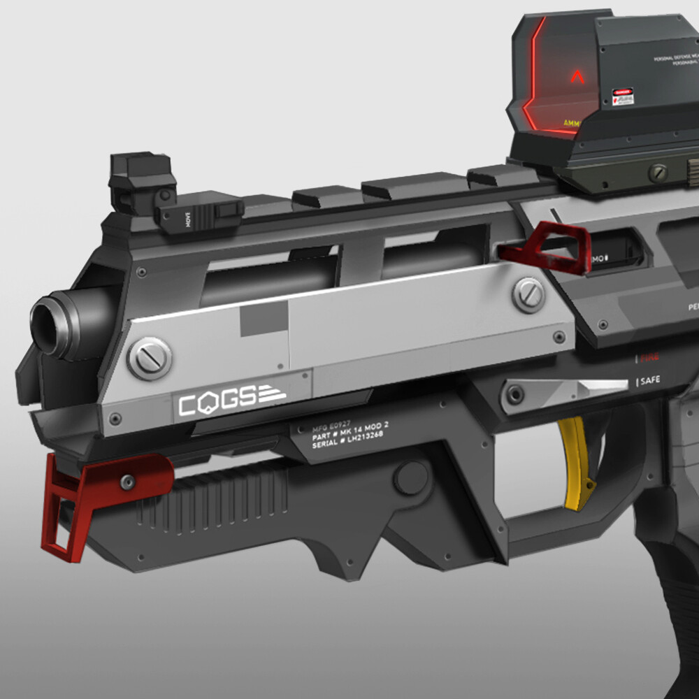 ArtStation - SF Gun concept
