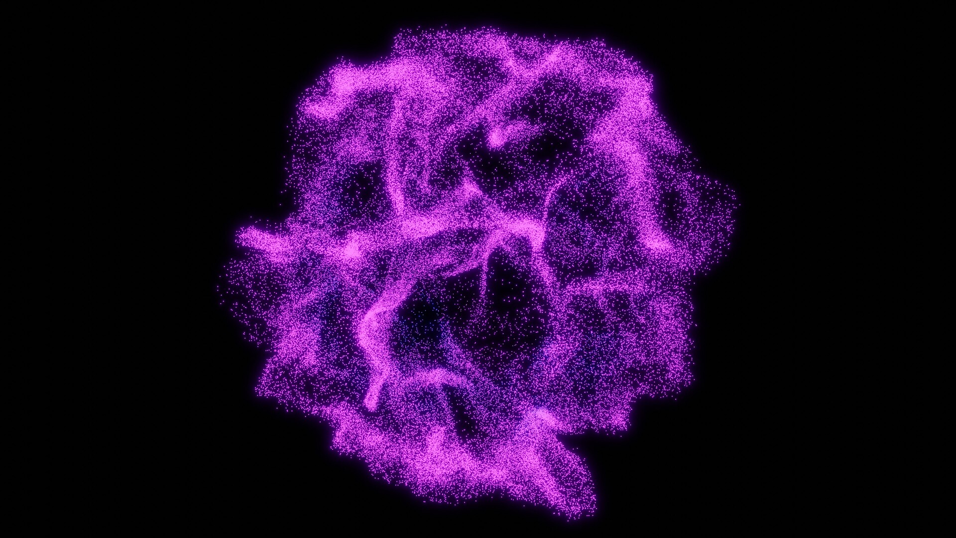 ArtStation - Particle Audio Visualiser-Blender Practice