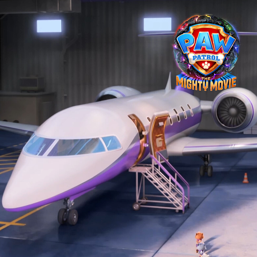 ArtStation - PAW Patrol: The Mighty Movie - HummdingerJet - Surfacing Environement