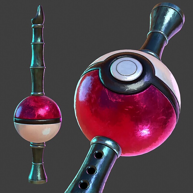 ArtStation - The Poké Flute