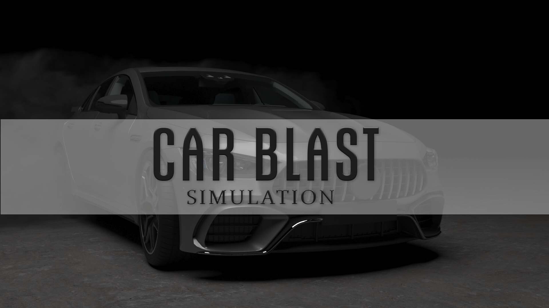 ArtStation - Explosive Velocity: 3D Car Blast Simulation in 3ds Max