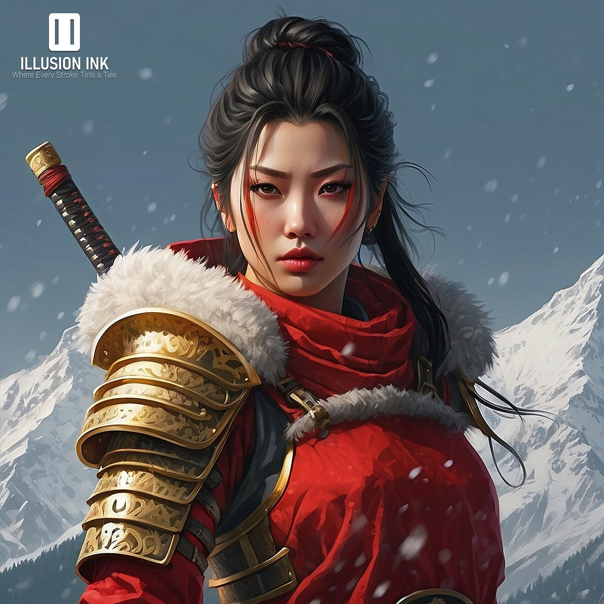 ArtStation - 330 Female Ninja Characters Reference Photos - Different Styles | 8K