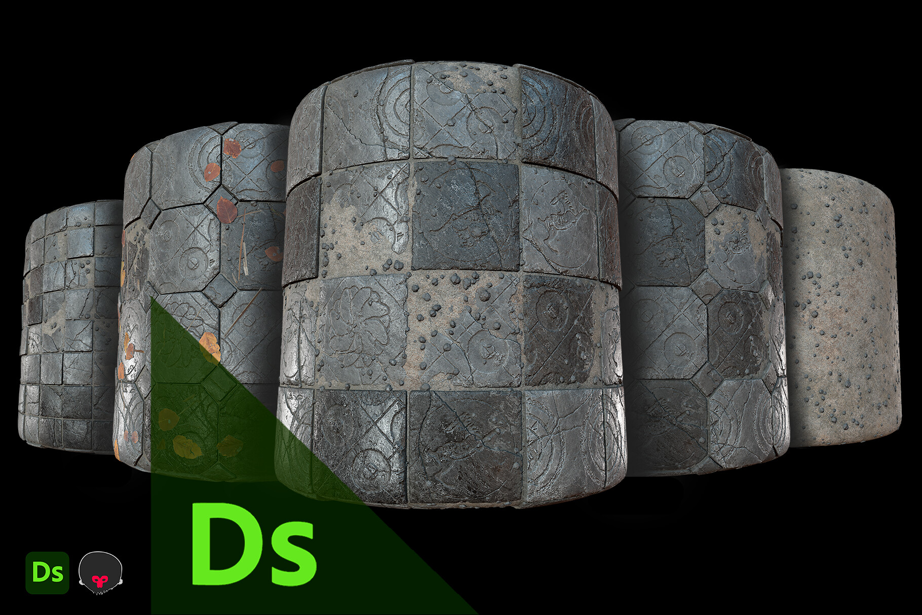 ArtStation - Stone tile texture