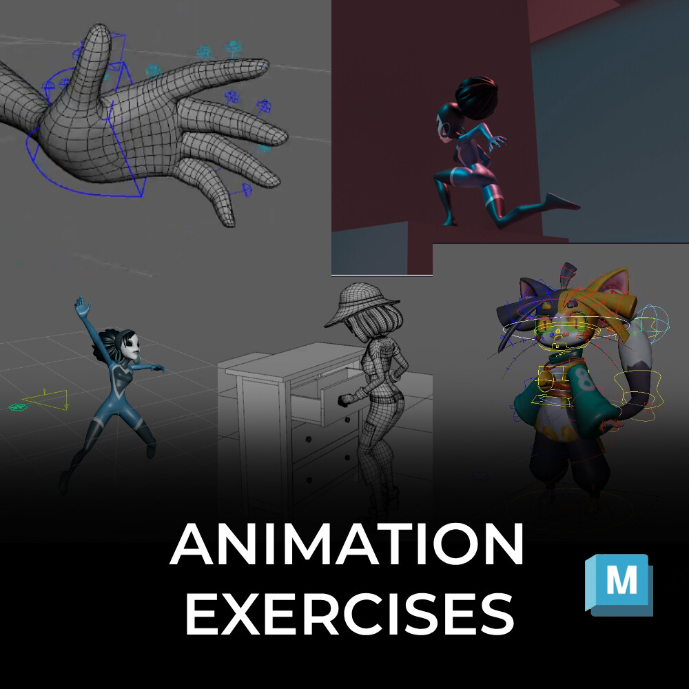 ArtStation - 3D Animation Exercises