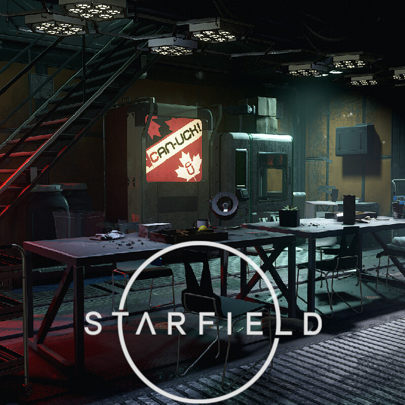 ArtStation - Starfield - Bindi Mining Outpost