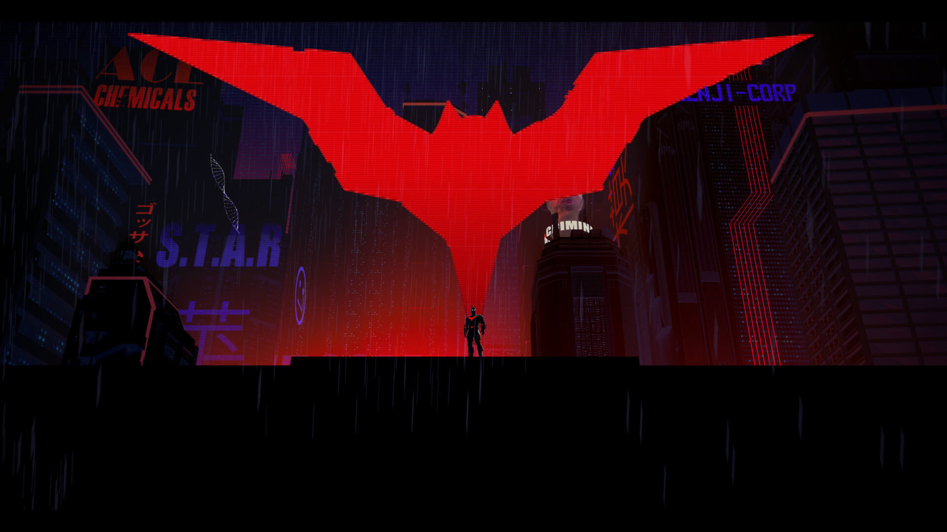 ArtStation - Batman Beyond - Inspired from the concept art