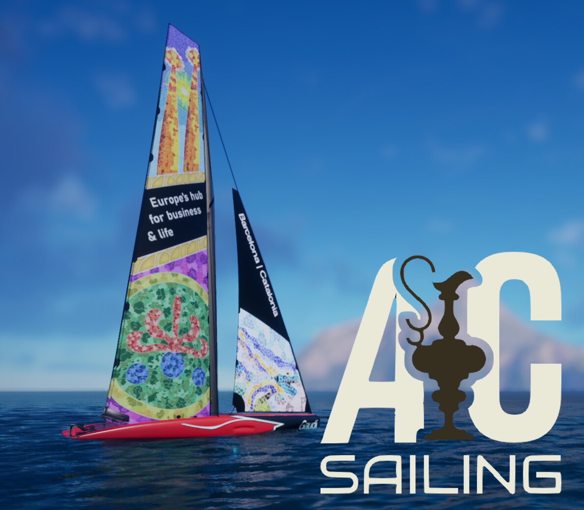 ArtStation - AC Sailing BCN Map