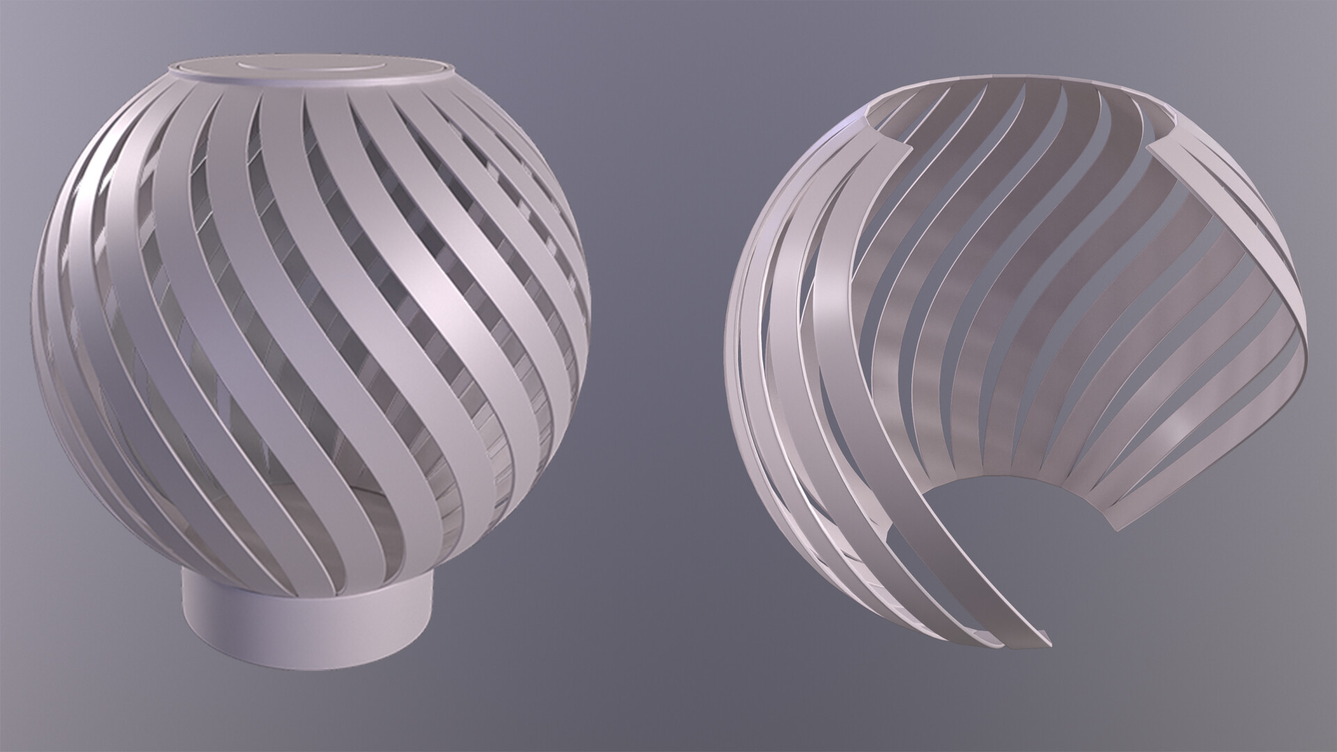 ArtStation - Complex Shape 3D Modeling