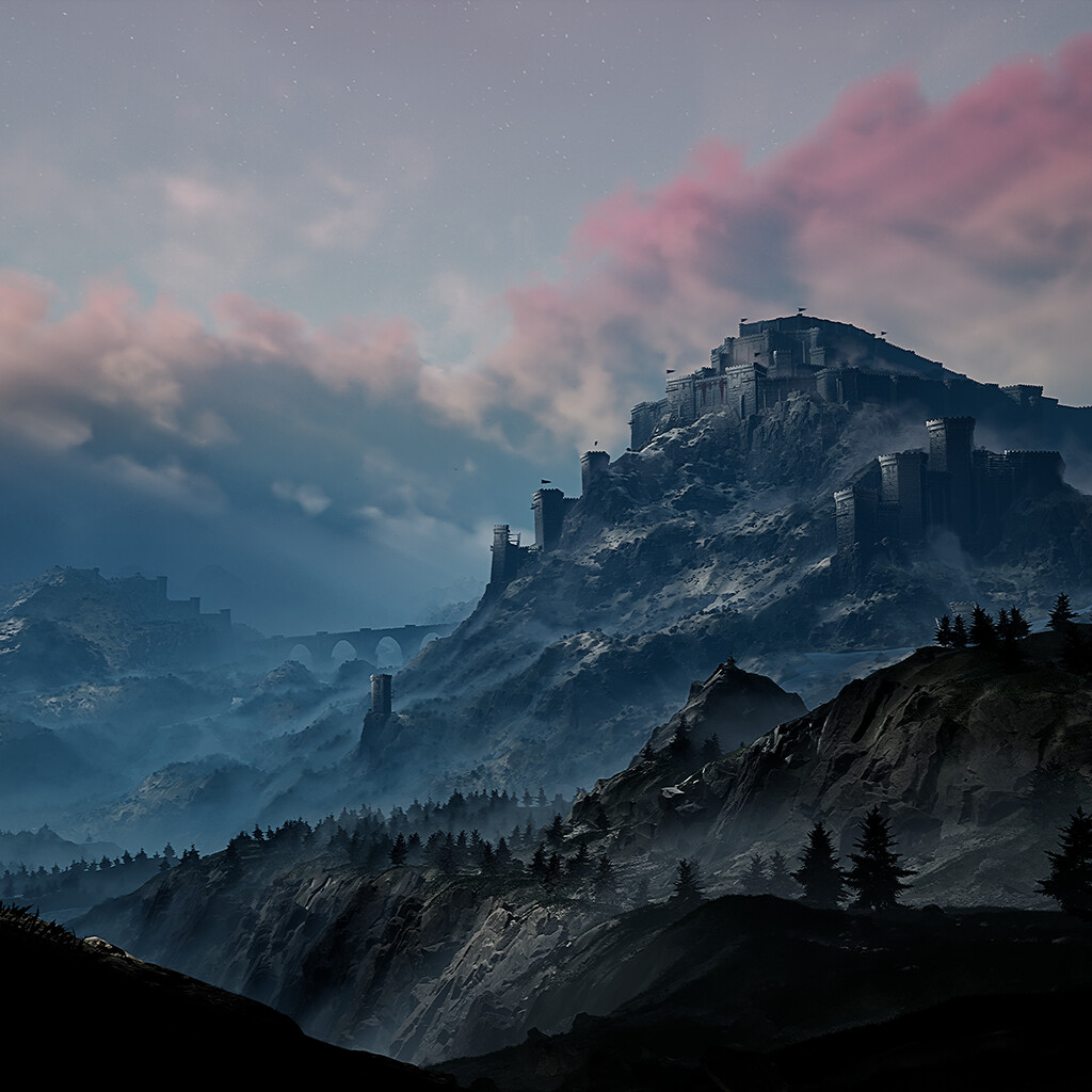 ArtStation - Castle Fog