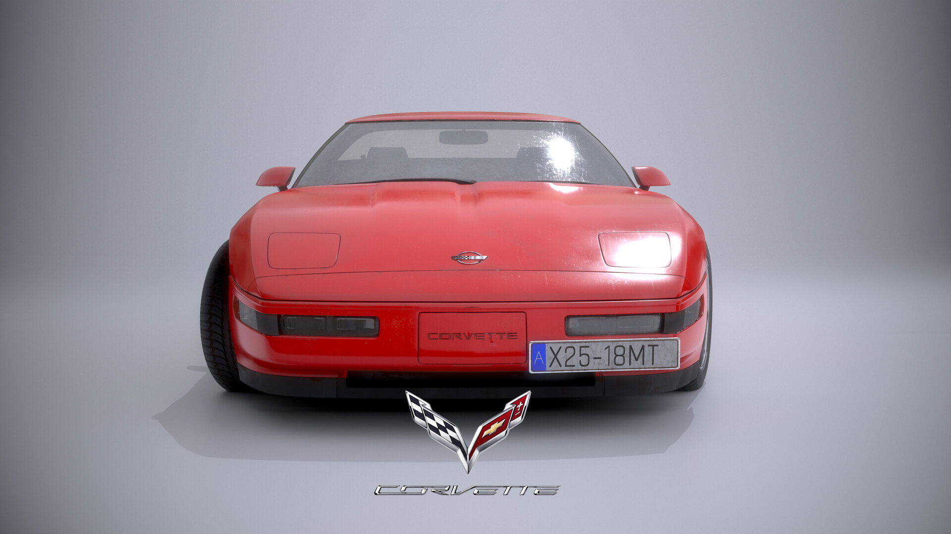 ArtStation - CHEVROLET CORVETTE C4
