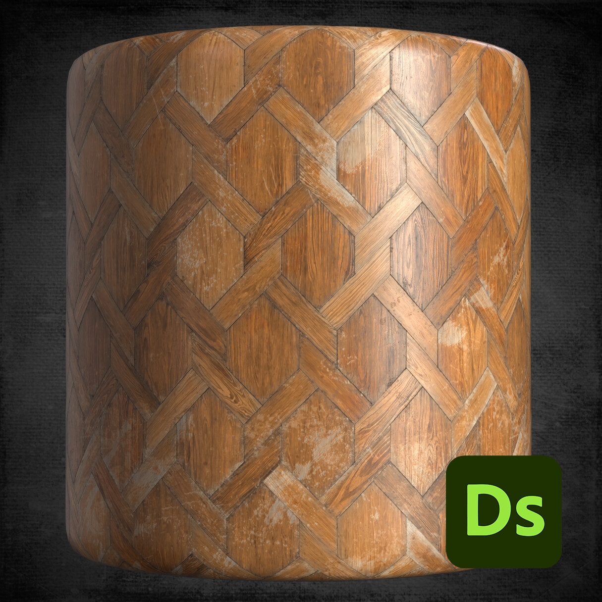 ArtStation - Old Parquet Material