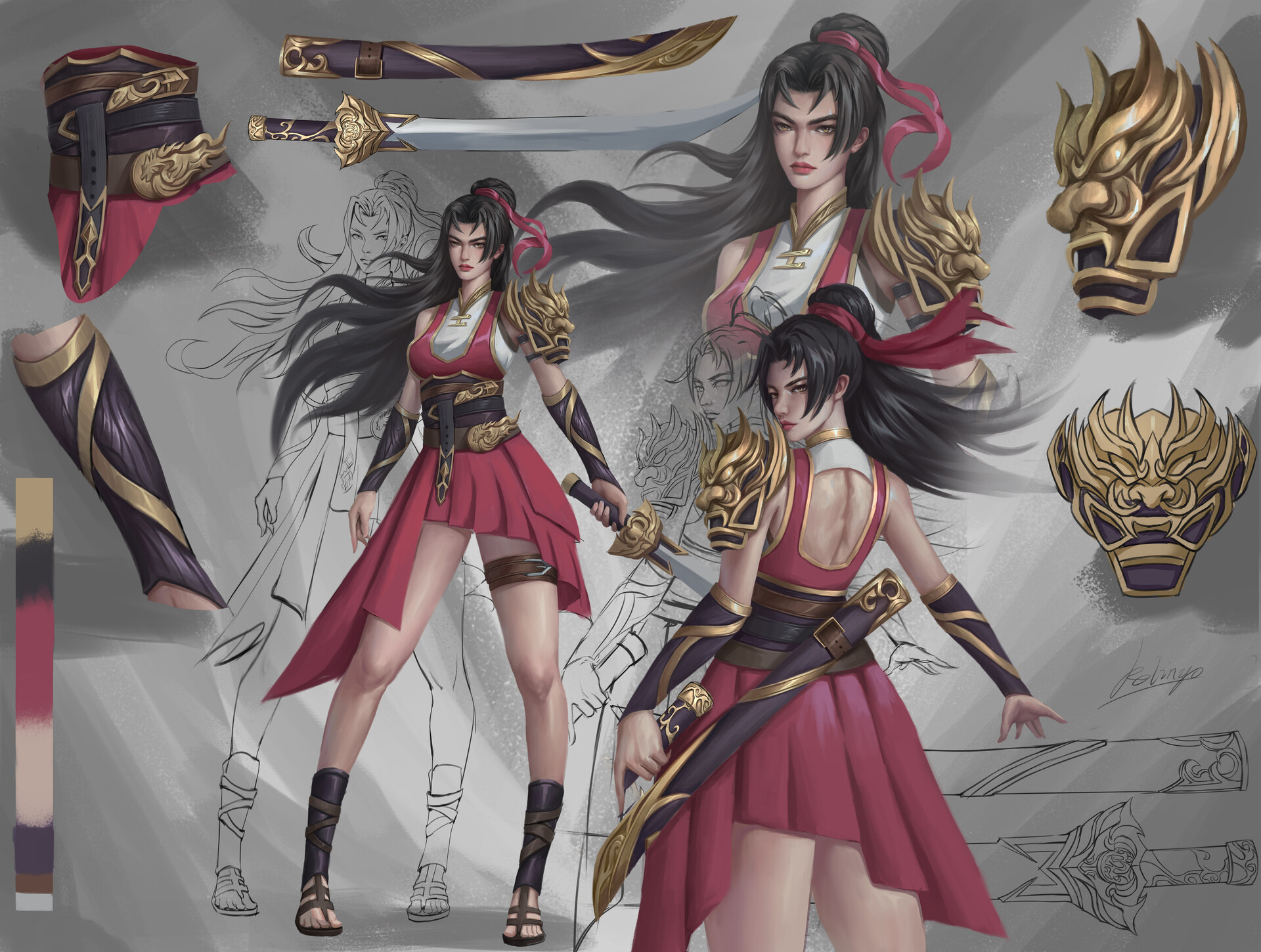 ArtStation - Yunxia Concept Design