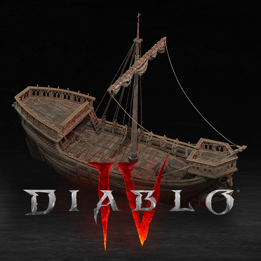 ArtStation - Diablo IV - Boat