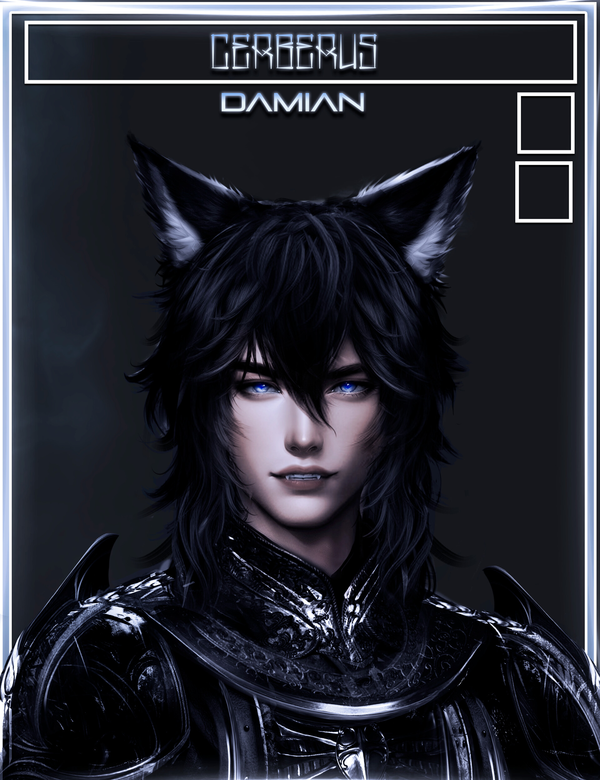 ArtStation - Cerberus (Original character for D&D campaign set )