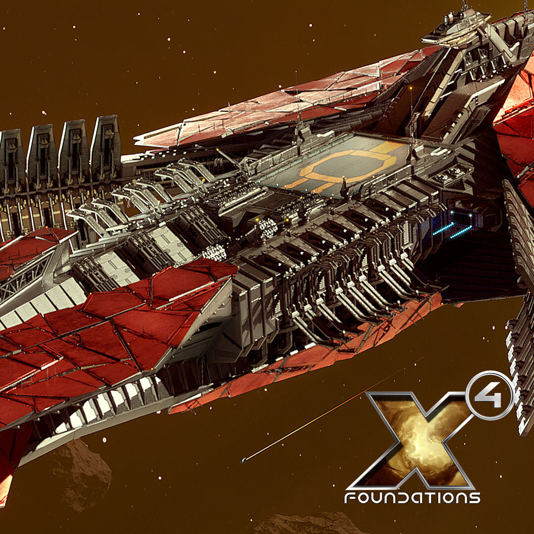 ArtStation - X4: Foundations | Split's Ship