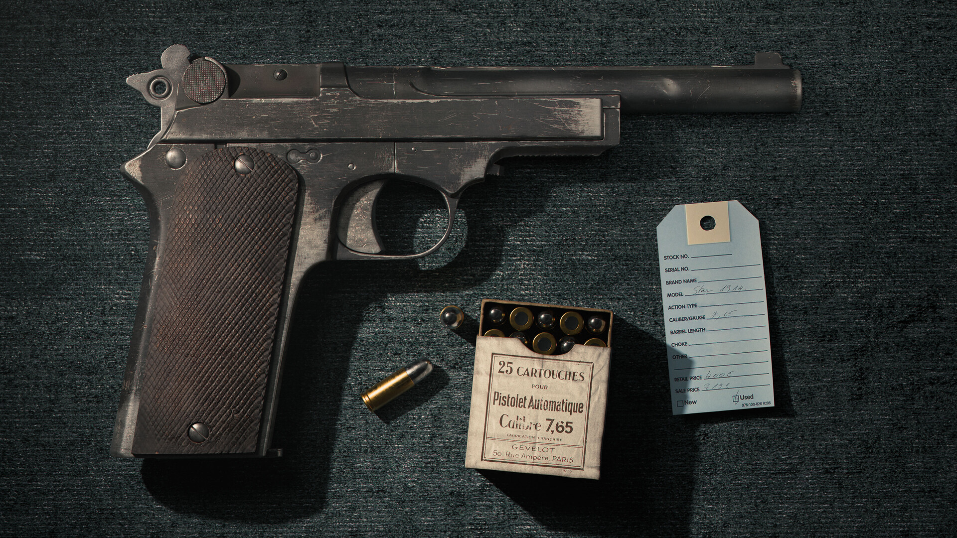 ArtStation - STAR 1914 PISTOL