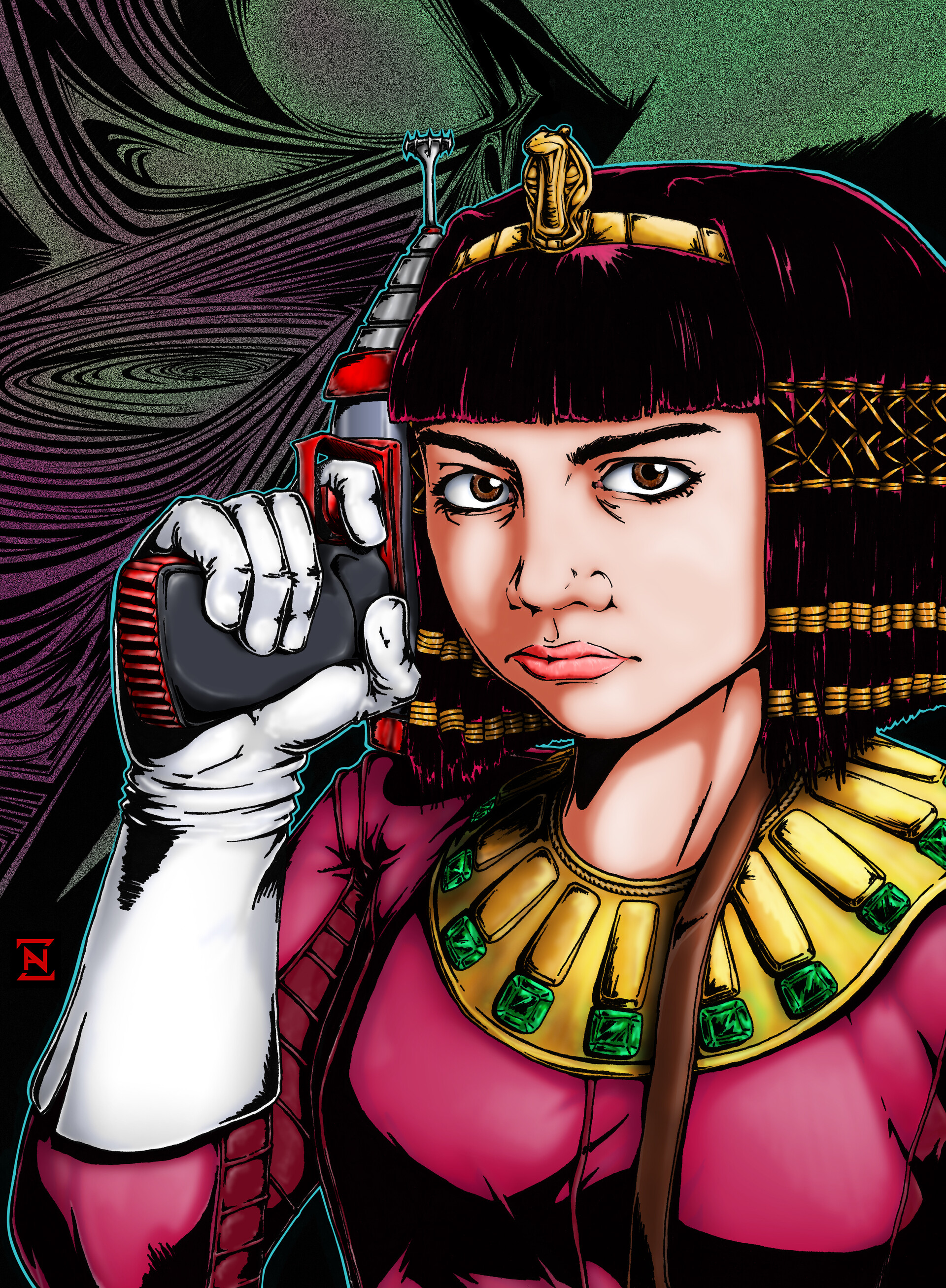 ArtStation - Cleo in Space Fan Art (2015)