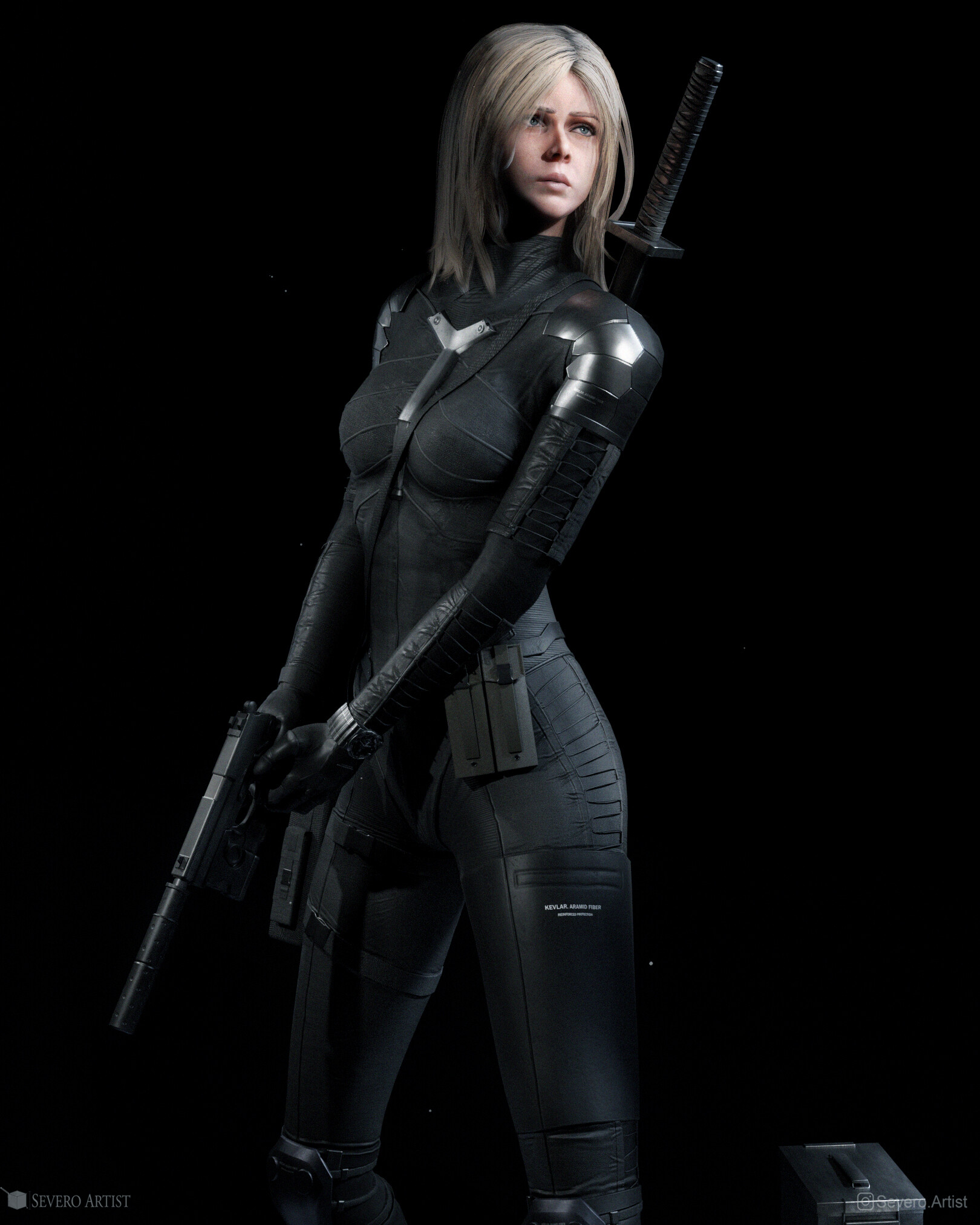 ArtStation - Raiden - Metal Gear Solid 2 Fanart