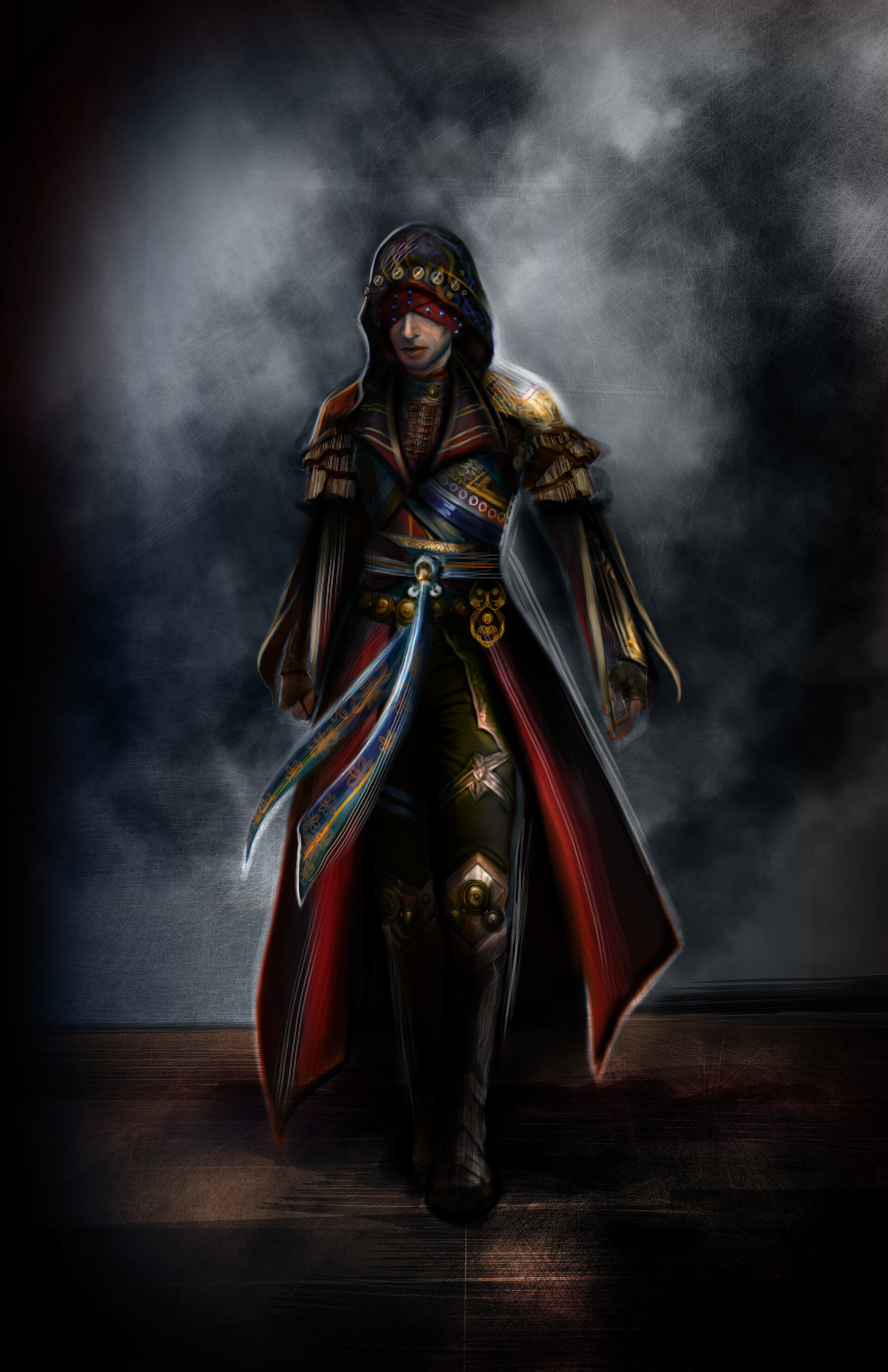 ArtStation - "Dinir Assassin"- OC Commission