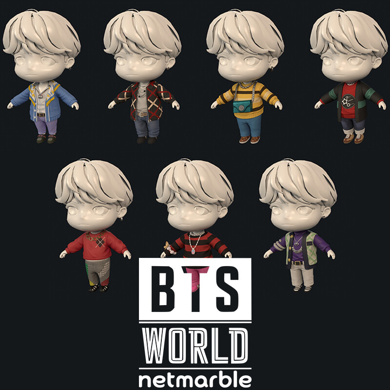 ArtStation - BTS World Costumes 2