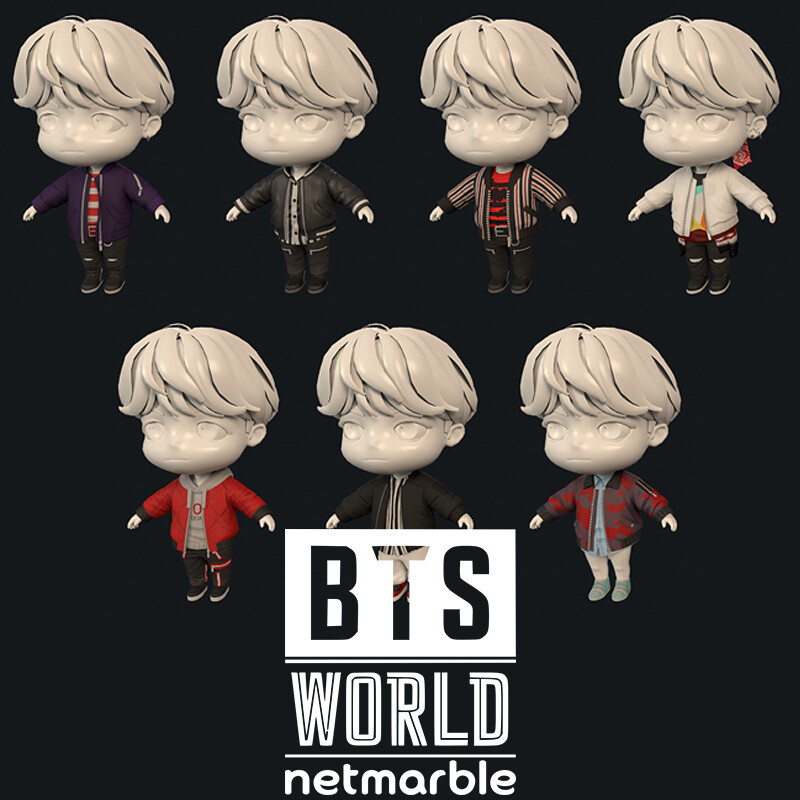 ArtStation - BTS World Costumes 3