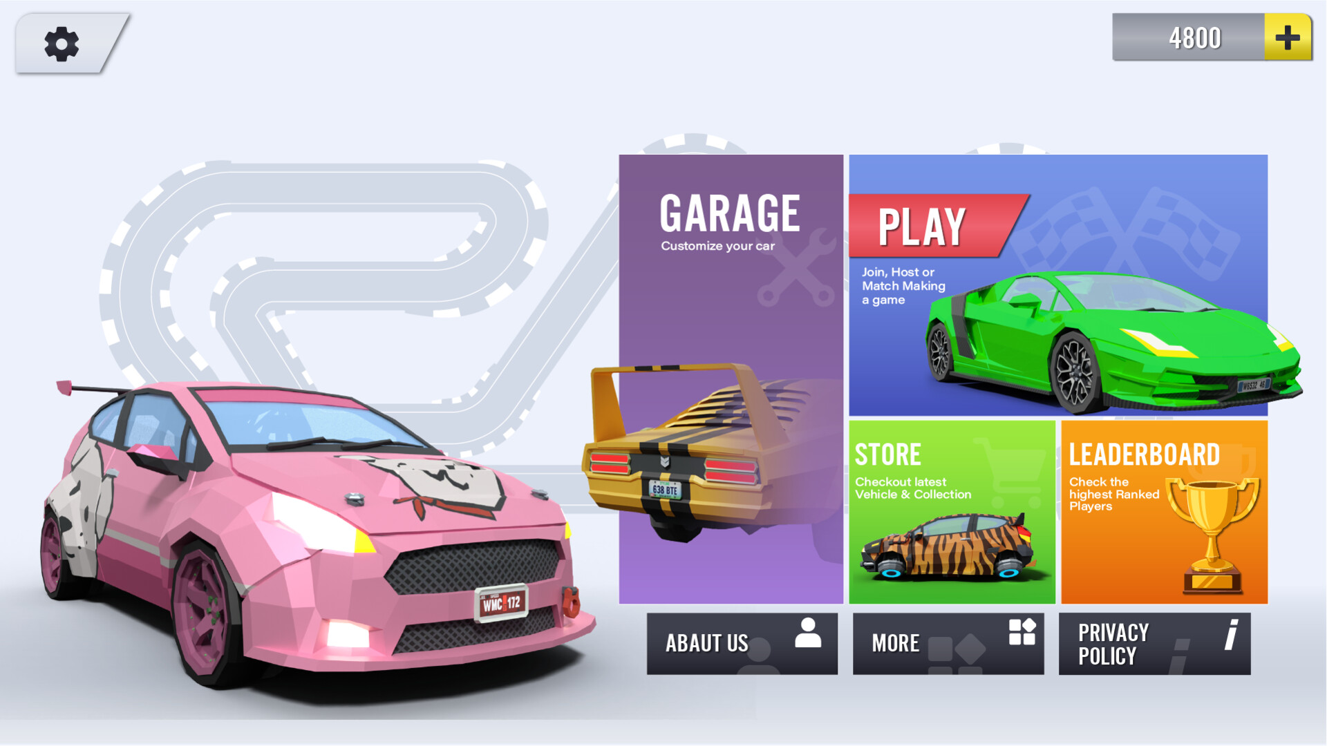 ArtStation - RACE GAME UI/ UX