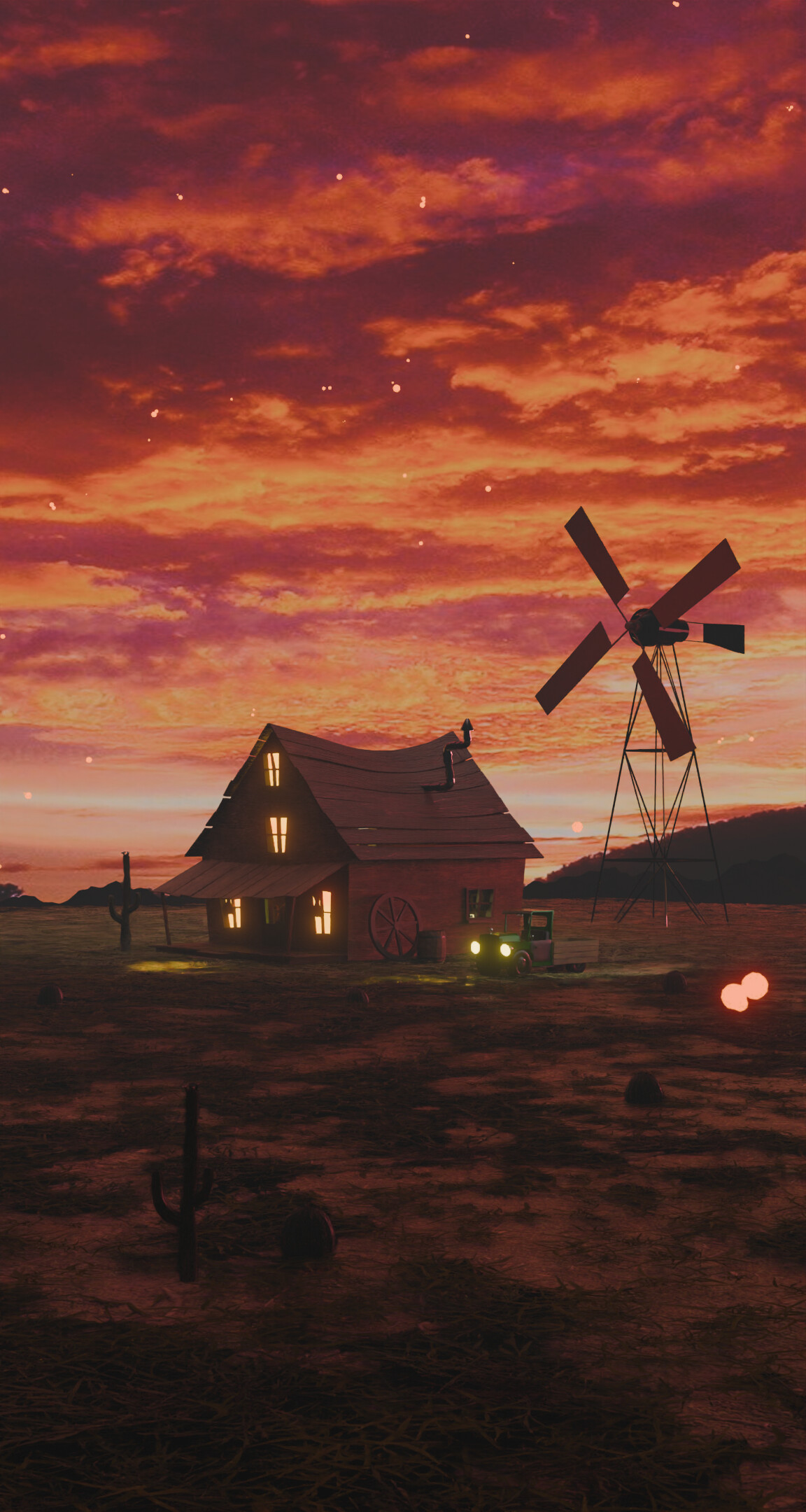 ArtStation - Courage's Farm 3D Animation