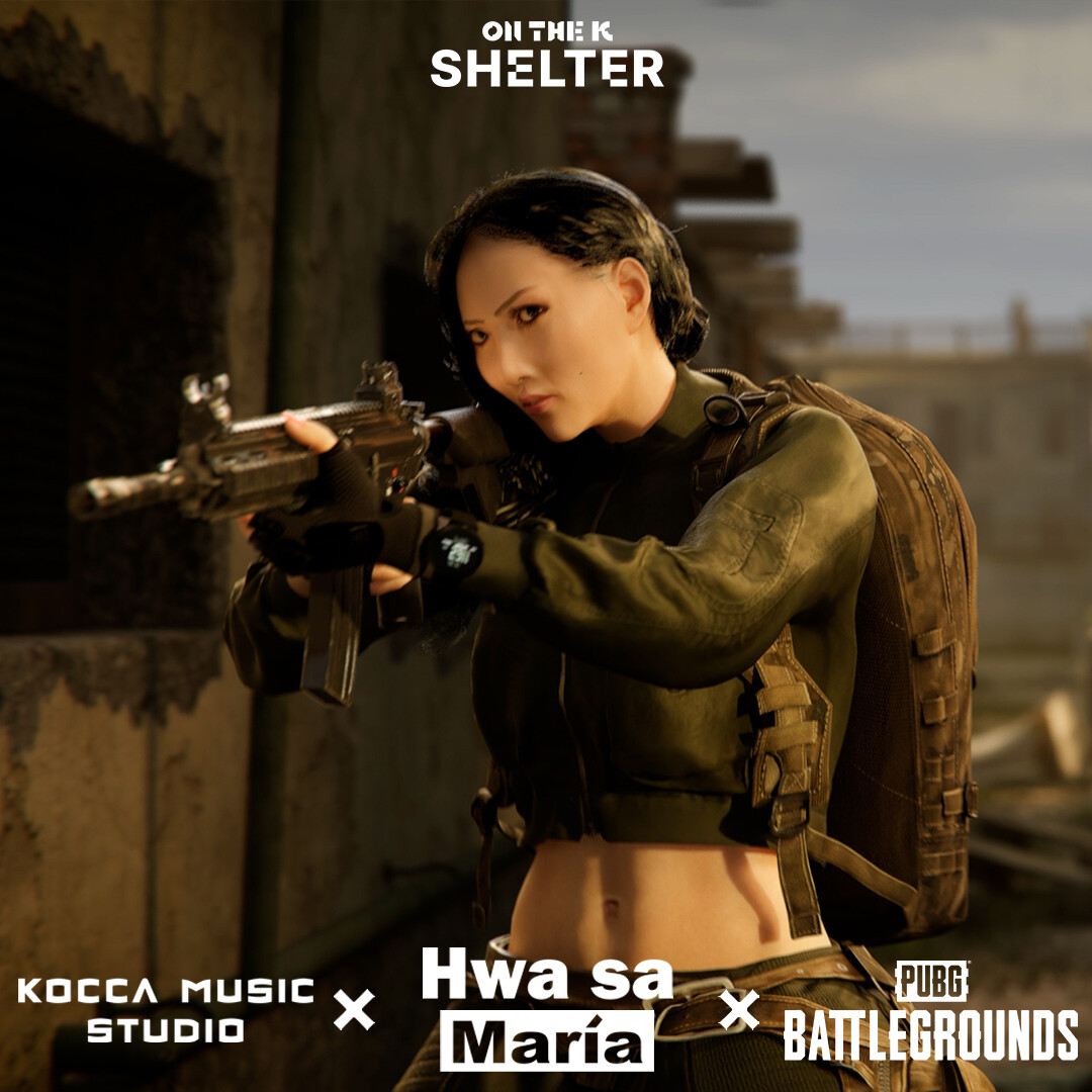 ArtStation - Gunfight Scenes - KOCCA X HWASA X PUBG (ON THE K : SHELTER) MV