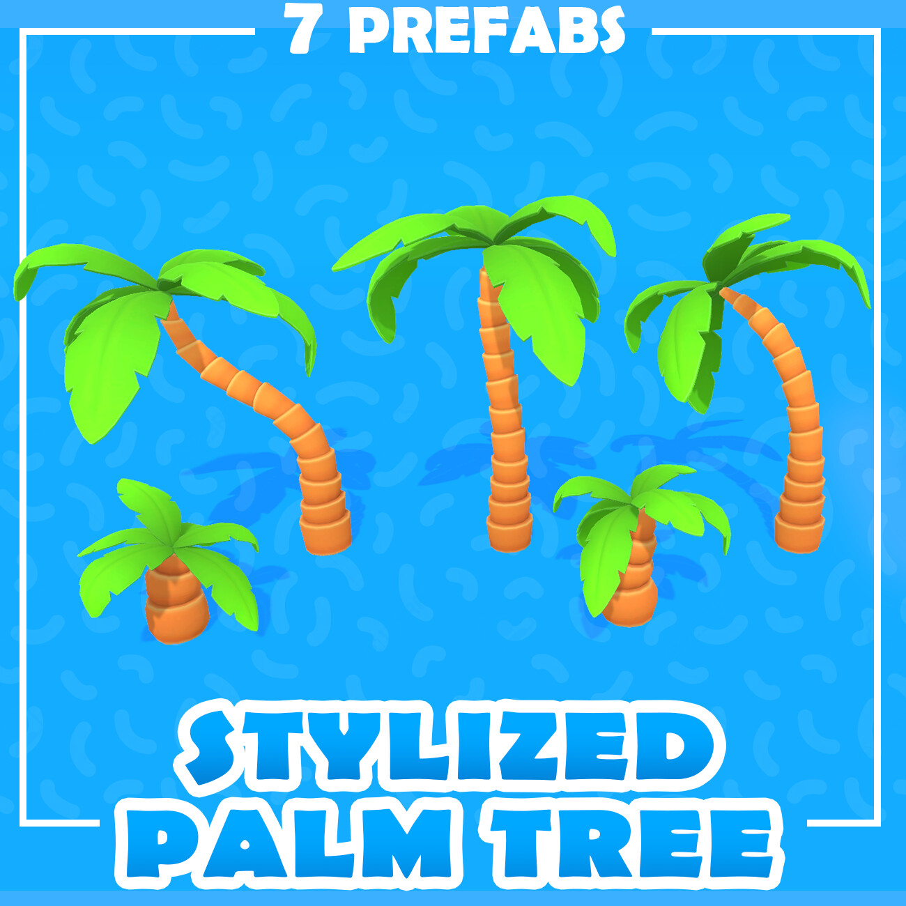 ArtStation - Stylized Palm Tree