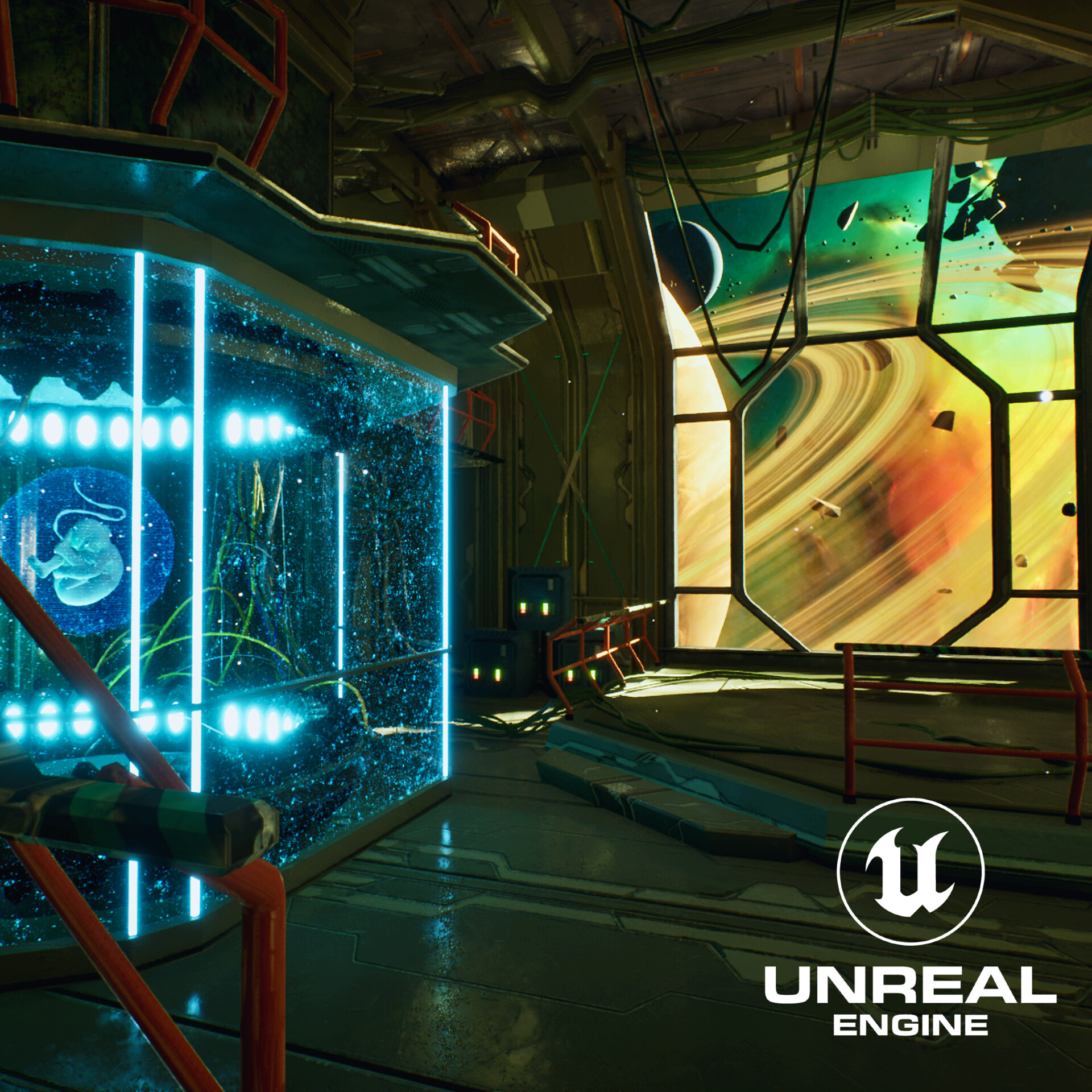 ArtStation - BeyondTheStars UE5 Sci-Fi Environment