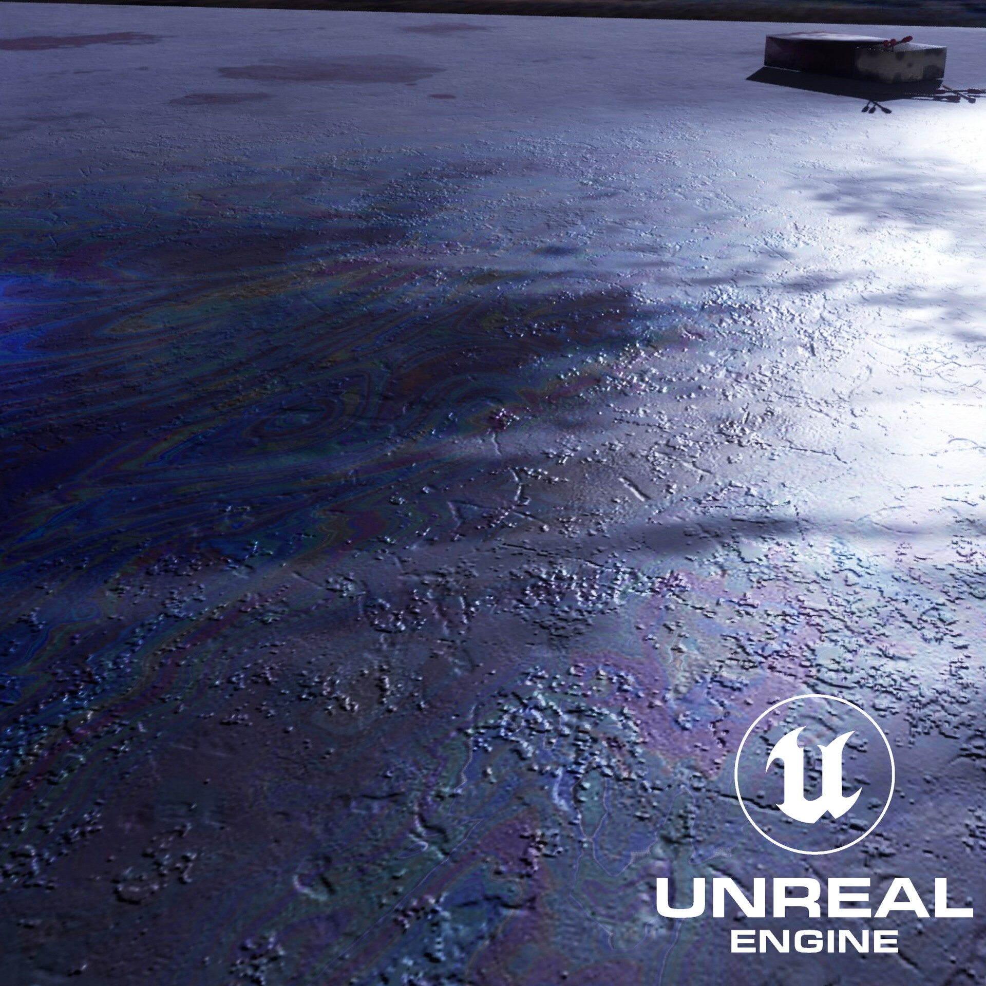 ArtStation - Oil Spill Shader
