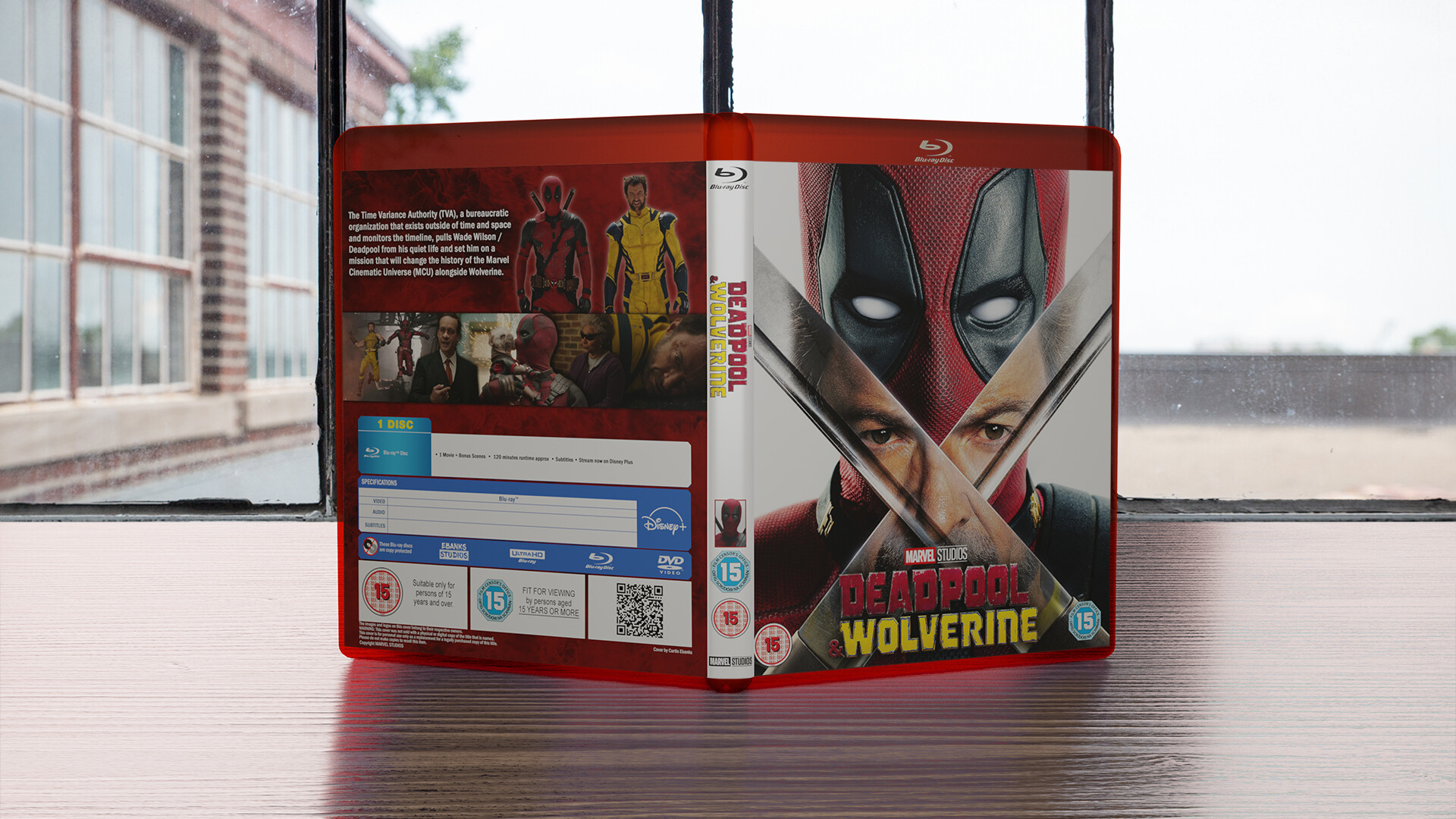 ArtStation - Deadpool & Wolverine (2024) Custom Blu-ray Cover