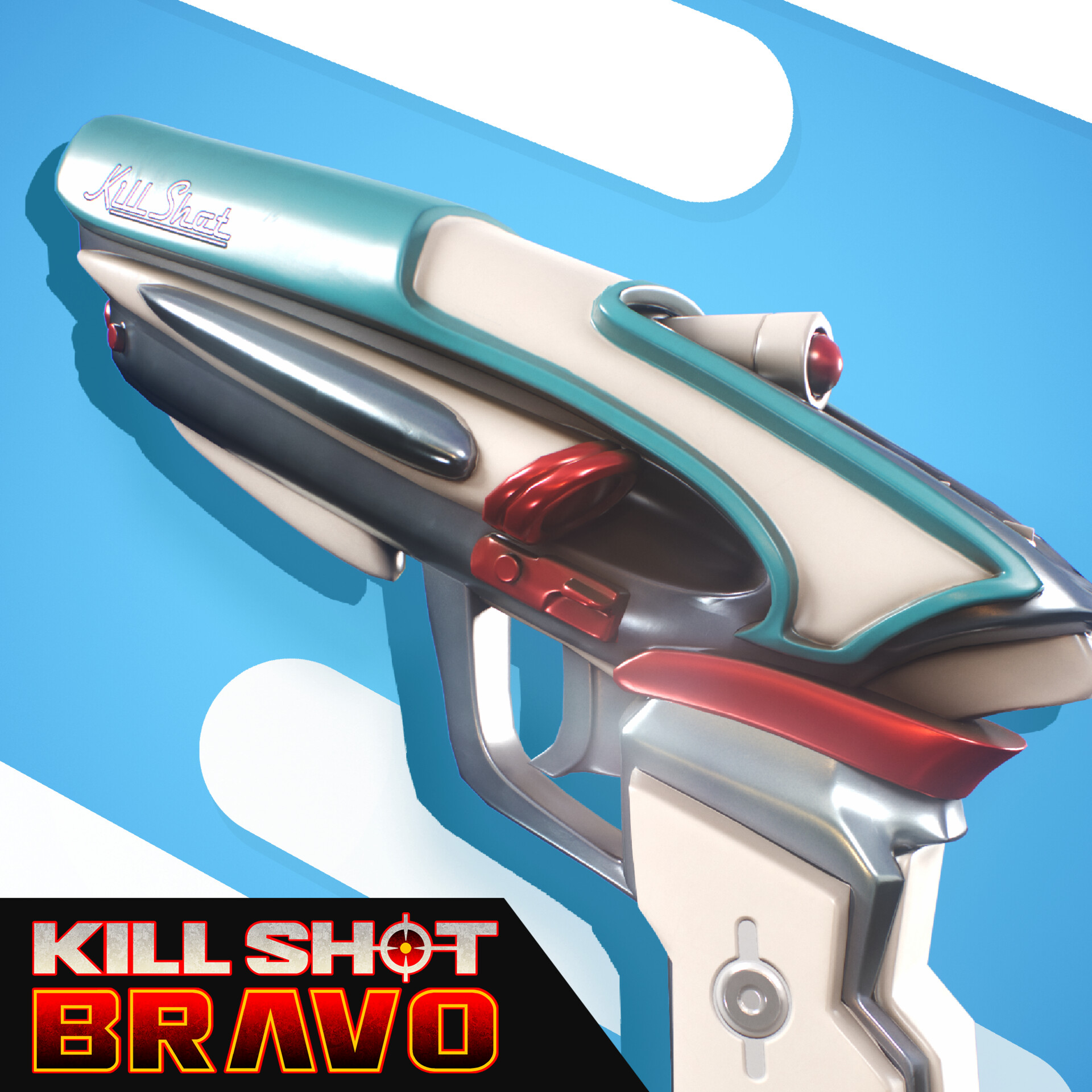 ArtStation - Kill Shot Bravo - Caraway Modern Mechanix Pistol
