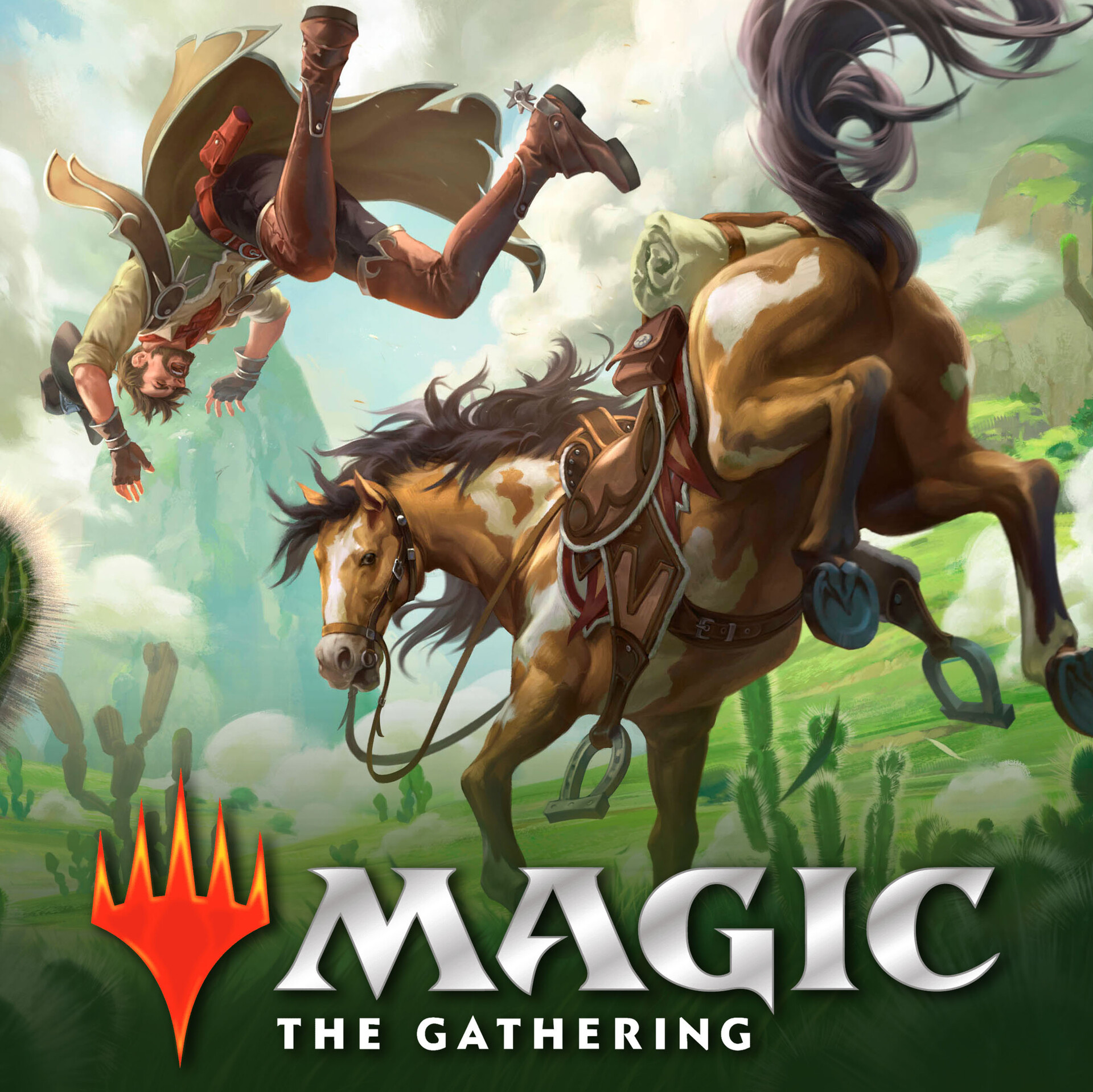 ArtStation - Magic The Gathering: Throw from the Saddle