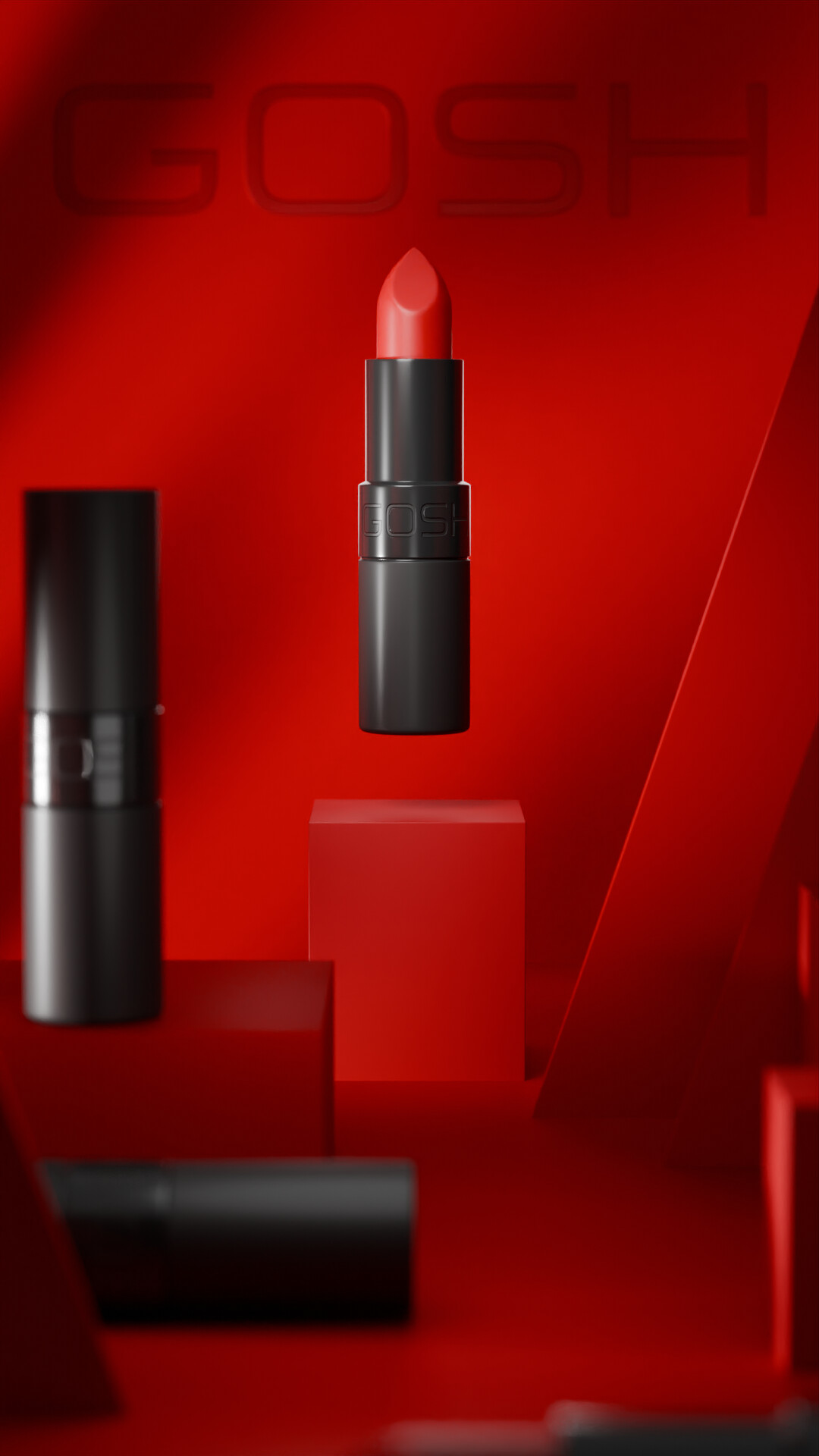 ArtStation - GOSH Velvet Touch Lipstick - 60 Lambada